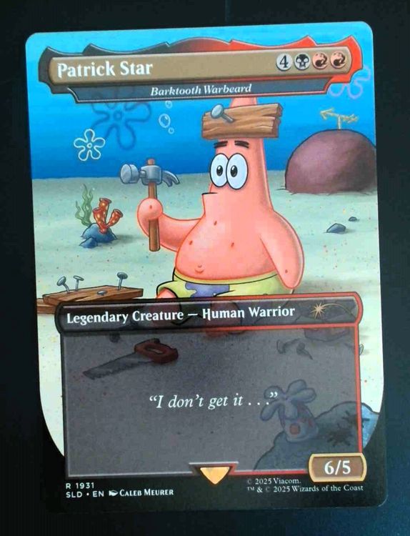 Patrick Star / Barktooth Warbeard - MTG (Gebraucht) in Zürich für CHF 6 ...