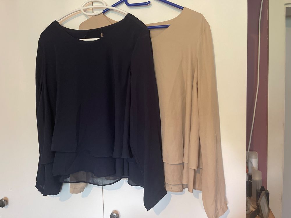 2 tolle Zara Swing Blusen Gr XL (Gebraucht) in Niederwangen BE für CHF ...