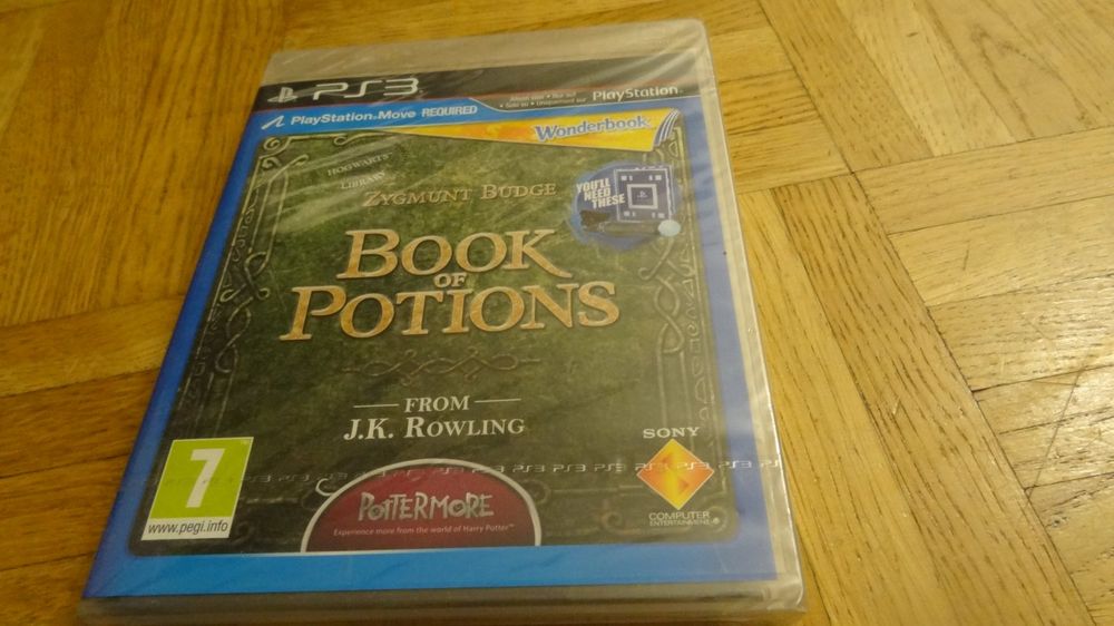 Wonderbook - Book of Potions PS3 NEUWARE (Neu und originalverpackt) in ...