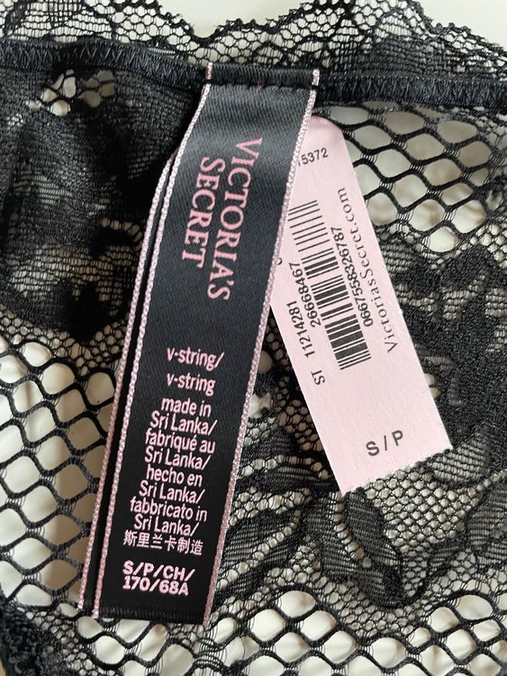 Victoria’s Secret Adjustable V- String Lace Thong S NEW | Kaufen auf ...