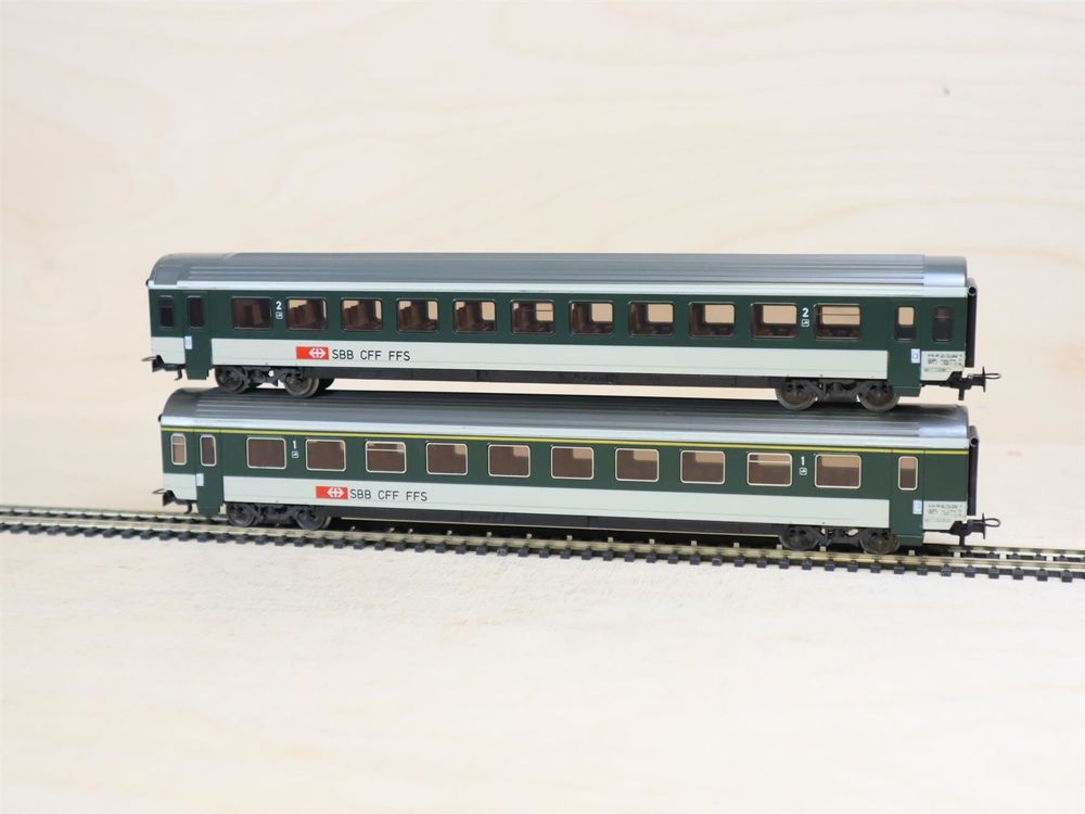Märklin SBB 2 x Personenwagen 4215 4216 | Acheter sur Ricardo