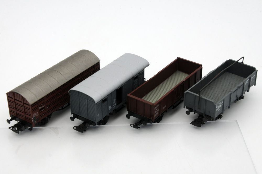 Kleinbahn-Liliput-Rivarossi HO - 4 Güterwagen / wagons (Gebraucht) in Ostermundigen für CHF 12 ...