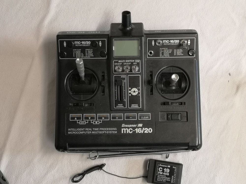 GRAUPNER MC-16/20 (Gebraucht) in für CHF 22 – mit Lieferung auf Ricardo ...