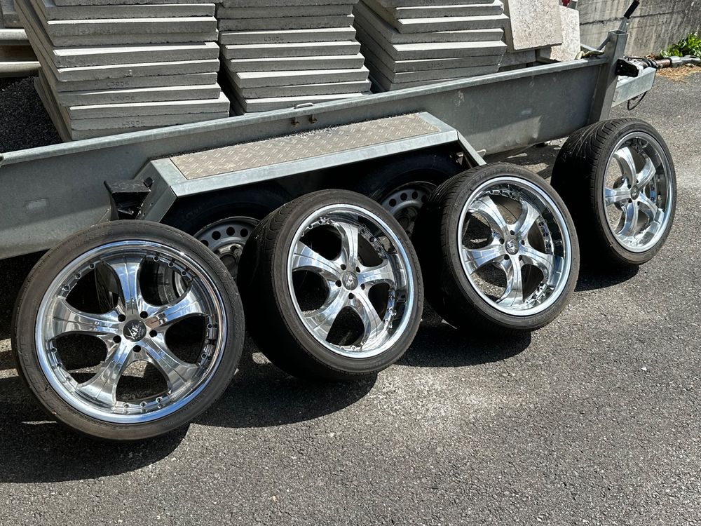 Barracuda vortex felgen für audi a3 8l 5x100 - 5x114.3 (Gebraucht) in ...