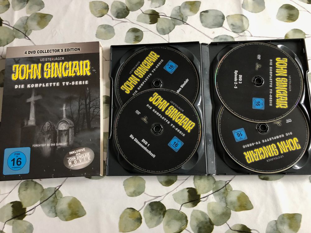 4 DVD COLLECTOR^S EDITION GEISTERJÄGER JOHN SINCLAIR (Gebraucht) in für ...