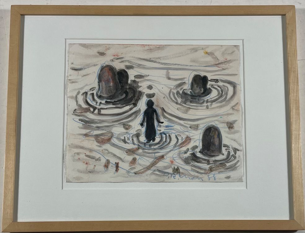 Peter Roesch (1950) Mischtechnik (Gebraucht) in Root für CHF 205 – mit ...