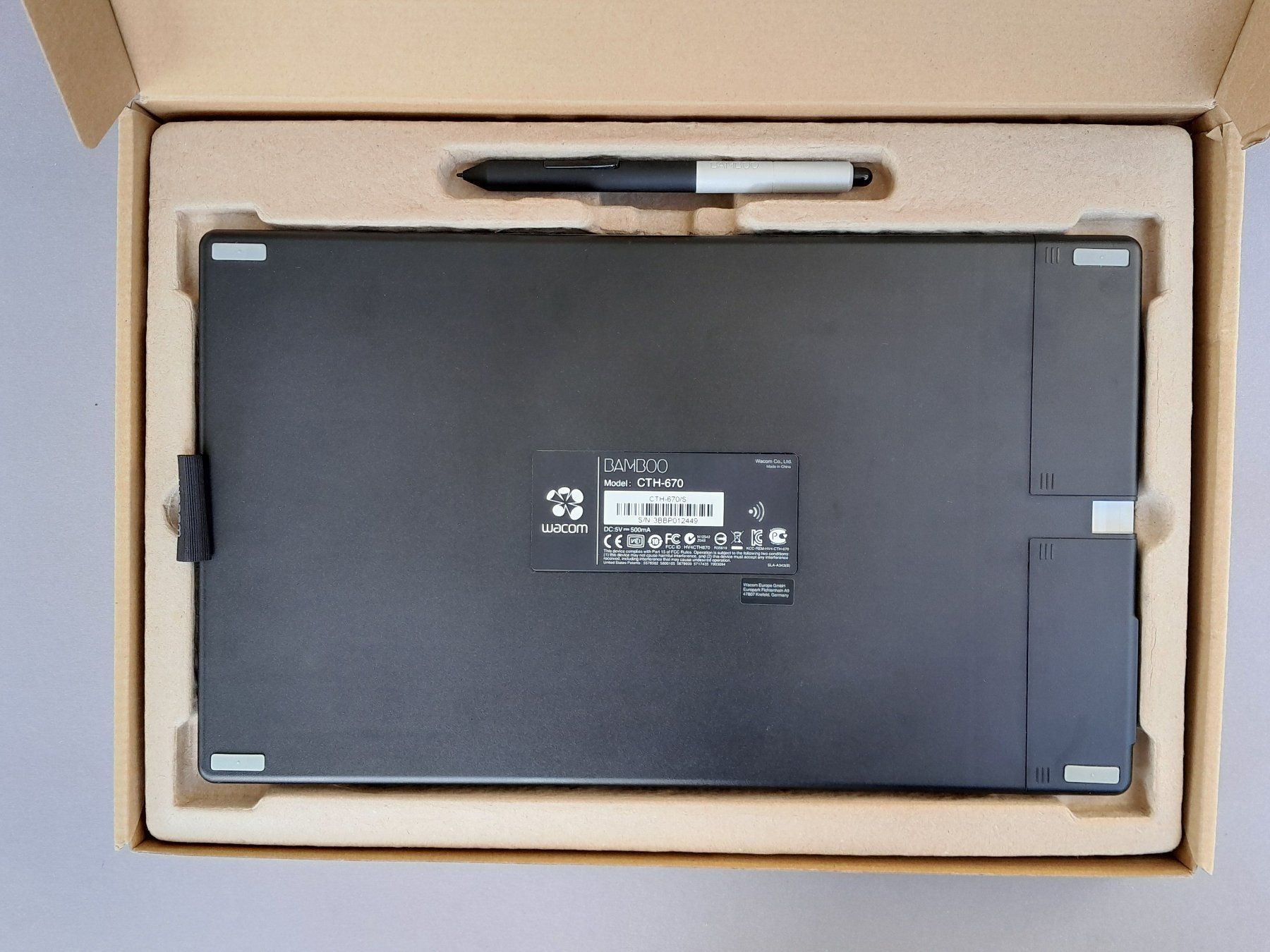 Wacom Bamboo CTH-670 - DERNIÈRE ENCHÈRE AVANT LA POUBELLE! (Neuf (Voir ...