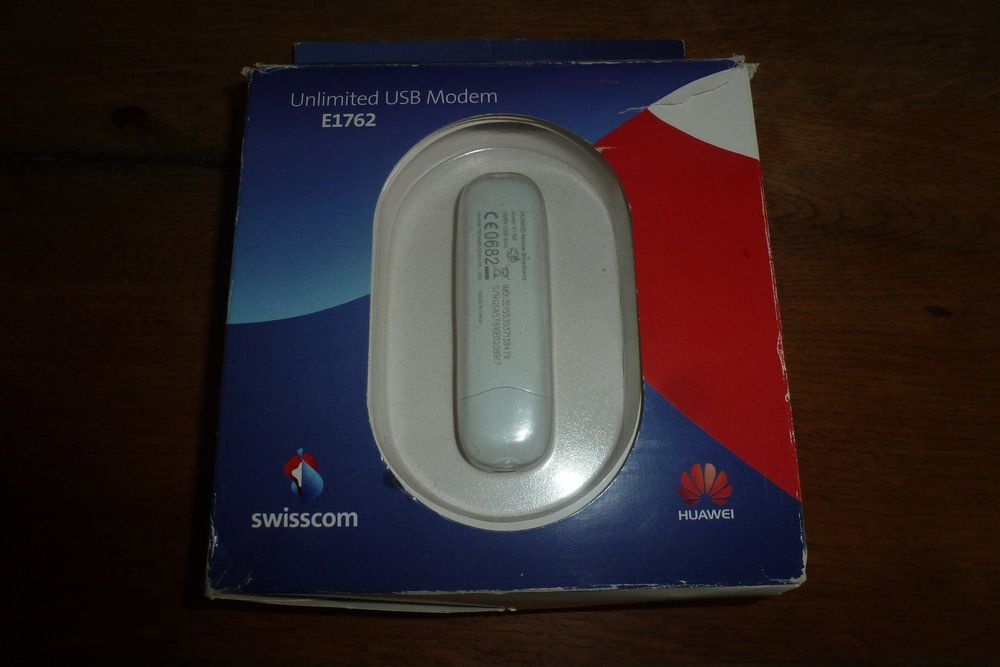 SWISSCOM Unlimited USB Modem E1762 (Gebraucht) in Emmen für CHF 14.95 ...