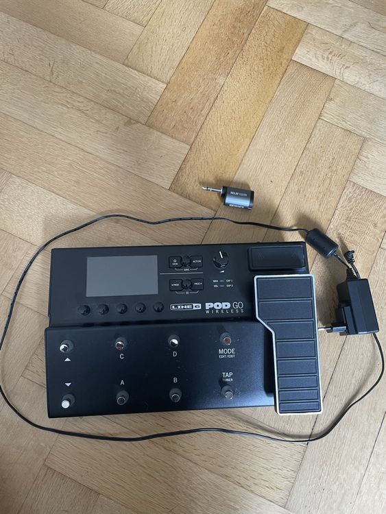Line6 POD GO Wireless Multieffekt-Pedalboard (Gebraucht) in Basel für ...