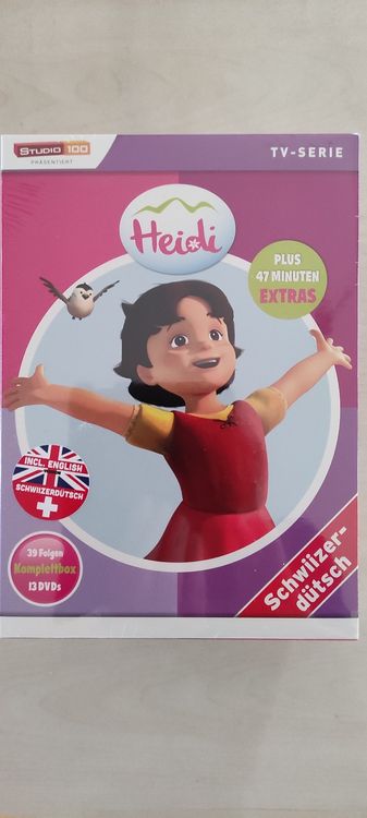 Heidi DVD Komplett-Box TV-Serie 2015 Schweizerdeutsch (Neu und ...