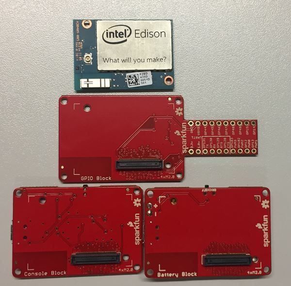 Intel Edison Batterie/Konsole/GPIO-Block | Kaufen auf Ricardo