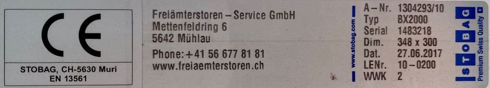 Elektr. Markise Stobag CASABOX BX2000 | Kaufen auf Ricardo