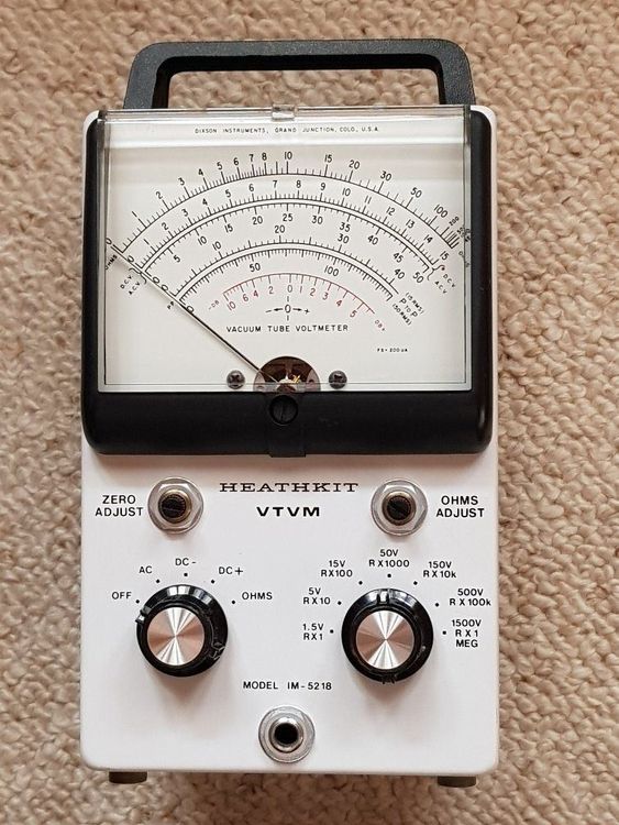 Messgerät Heathkit VTVM IM-5218 (Gebraucht) in LUFINGEN für CHF 150 ...