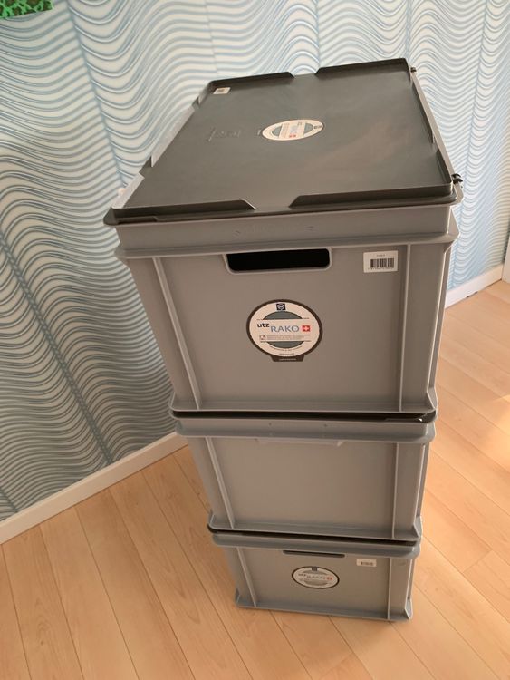 3 Stk Kunststoff Rako Box 60 x 40 Höhe 32 cm (Gebraucht) in Heimberg ...