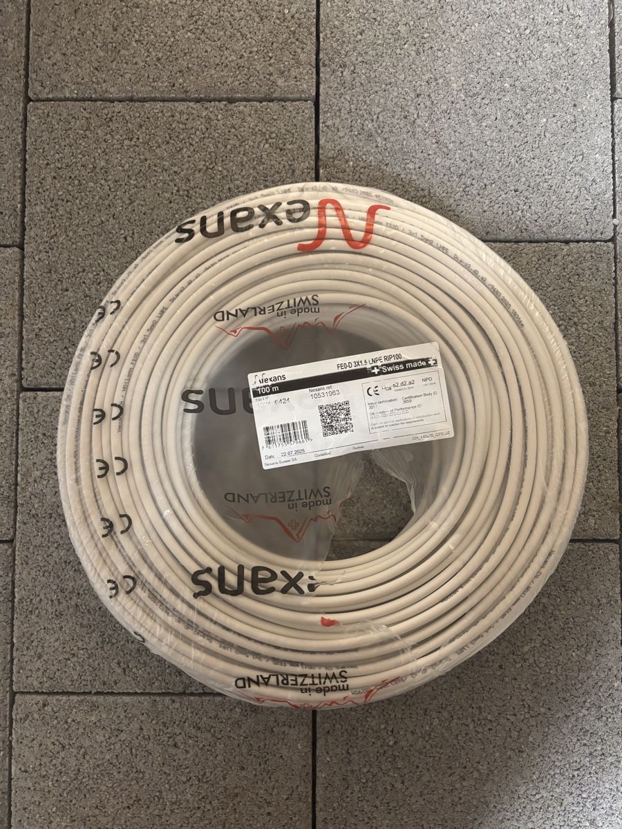 5x1.5 Kabel 100M neu !!! (Neu und originalverpackt) in Zürich für CHF ...