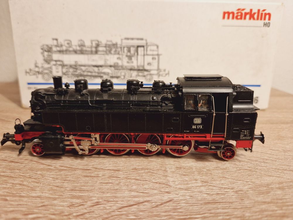 Märklin 3096 Dampflok BR 86 173 DB H0 (Gebraucht) in St-Aubin-Sauges für CHF 89 – mit Lieferung ...