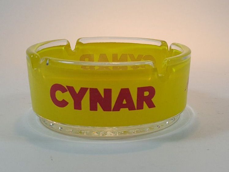 Cynar Glas Aschenbecher / Vintage (Neu (gemäss Beschreibung)) in ...