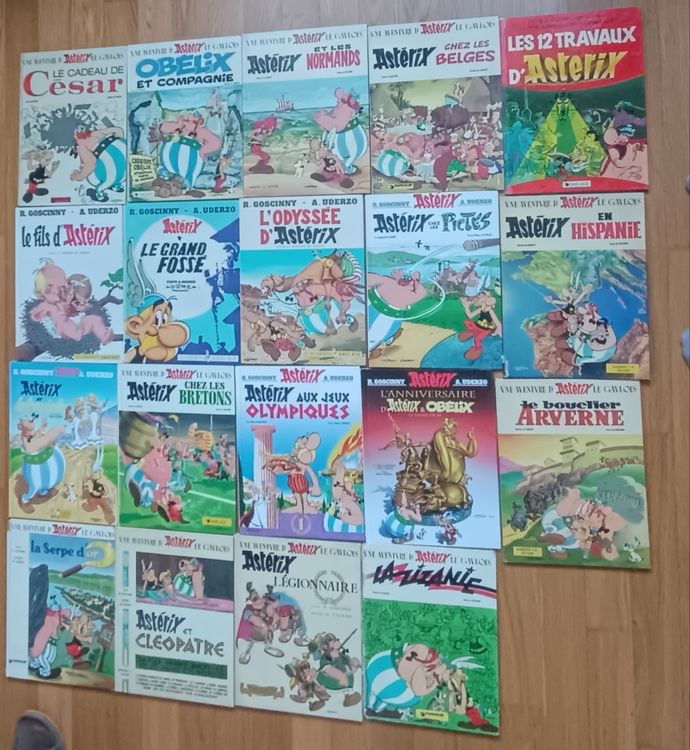 Bd Asterix 19 exemplaires (Gebraucht) in Grolley für CHF 90 – nur Abholung auf Ricardo kaufen