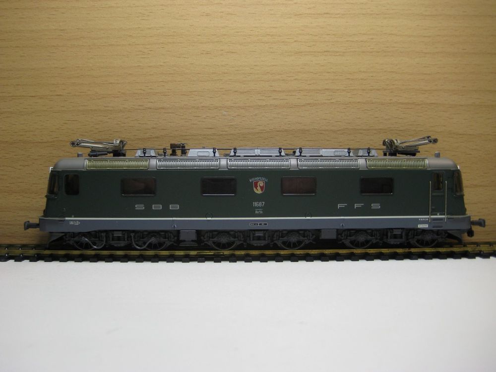 HAG 206 Re 6/6 11687 " Bischofszell " DC analog neu mit OVP (Neu ...