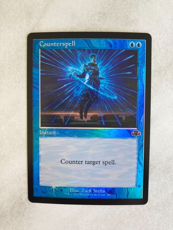 Foil Retro Frame Counterspell Dominaria Remastered NM | Kaufen auf Ricardo