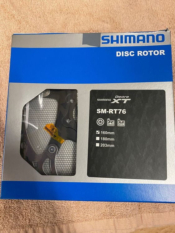 Shimano XT SM-RT76 NEU (Neu und originalverpackt) in für CHF 36 – nur ...