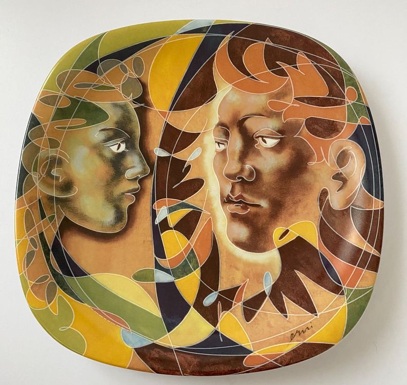 Sonne und Mond, Hans Erni Teller, Rosenthal (Neu (gemäss Beschreibung)) in Oftringen für CHF 25 ...