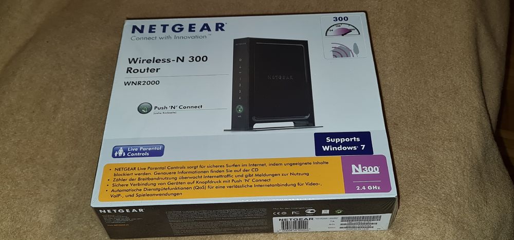 Netgear Wireless-N 300 Router Neu, noch original in Folie (Neu und ...