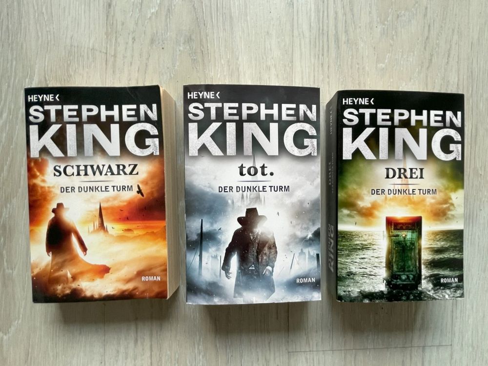 Der Dunkle Turm - Stephen King - Band 1-3 (Gebraucht) in Bern für CHF ...
