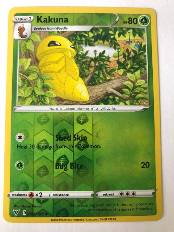 Kakuna - Reverse Holo - Pokemon | Acheter sur Ricardo