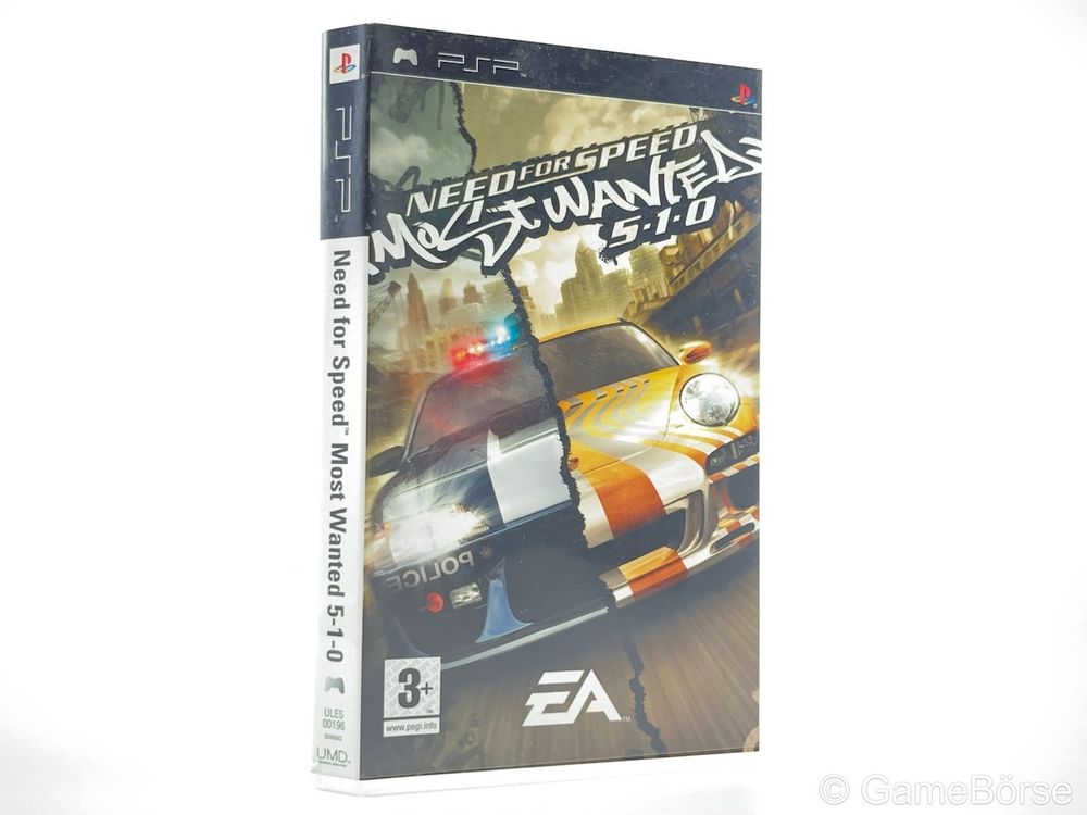 PSP Need for Speed Most Wanted 5-1-0 (Gebraucht) in Illnau für CHF 14.9 ...