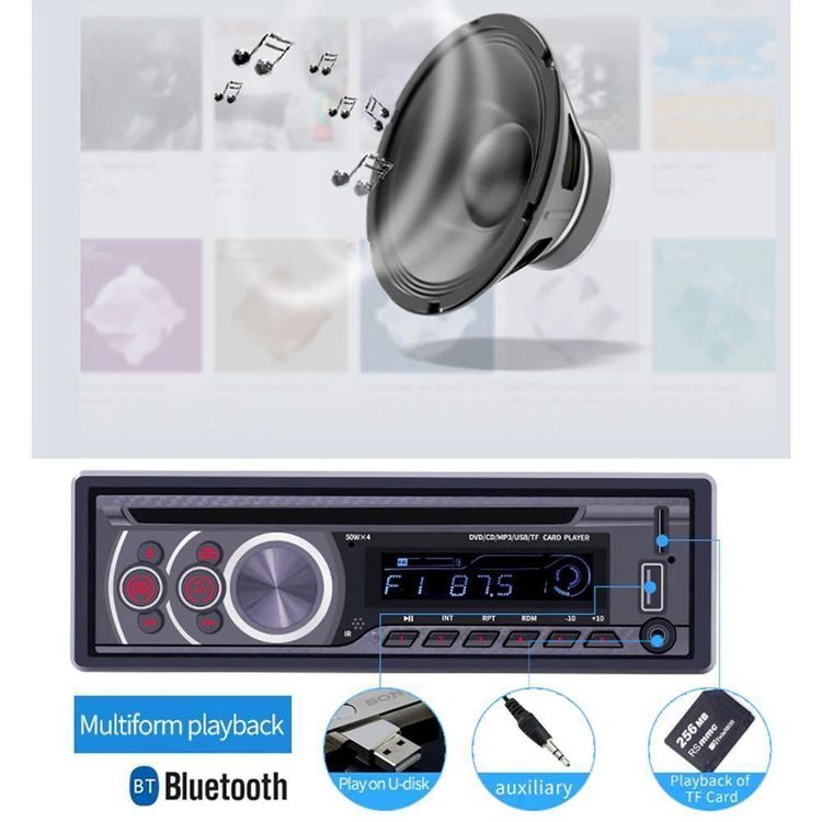 Autoradio 1 DIN CD DVD Video Bluetooth USB FM AUX (Neu und originalverpackt) in Chiasso für CHF ...
