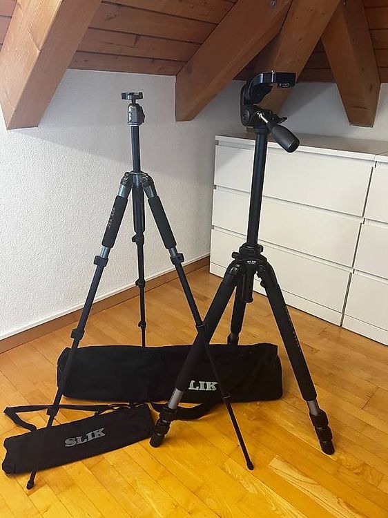 Slik Stative Tripods im Doppelpack (Gebraucht) in Zürich für CHF 145 ...