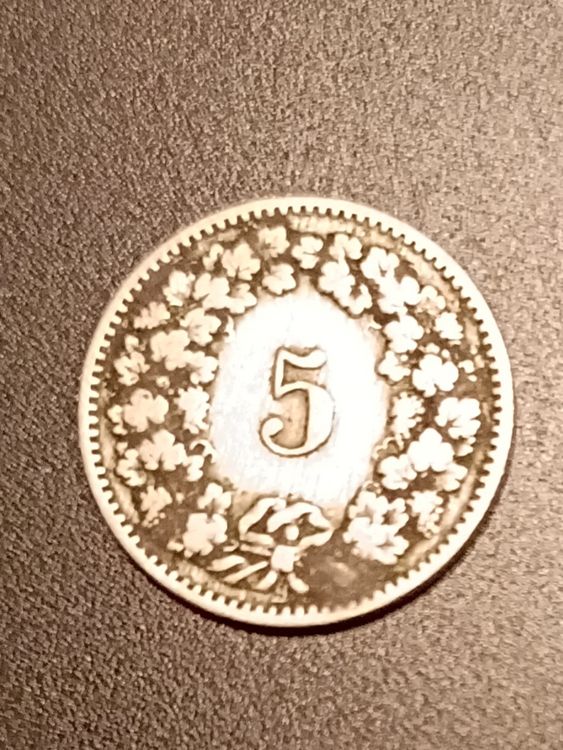 5 Rappen 1891 Schweiz | Kaufen auf Ricardo