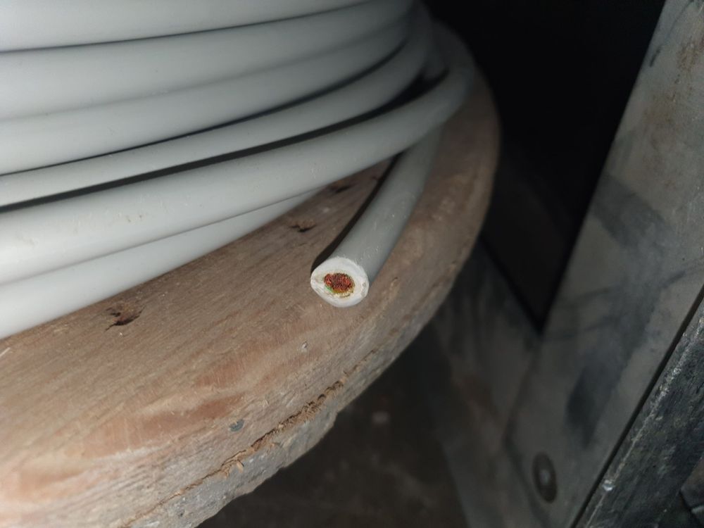 Kabel Einzelleiter 1x16mm2 PE Litze POT 1x16 T-Litze 1 Meter (Neu ...