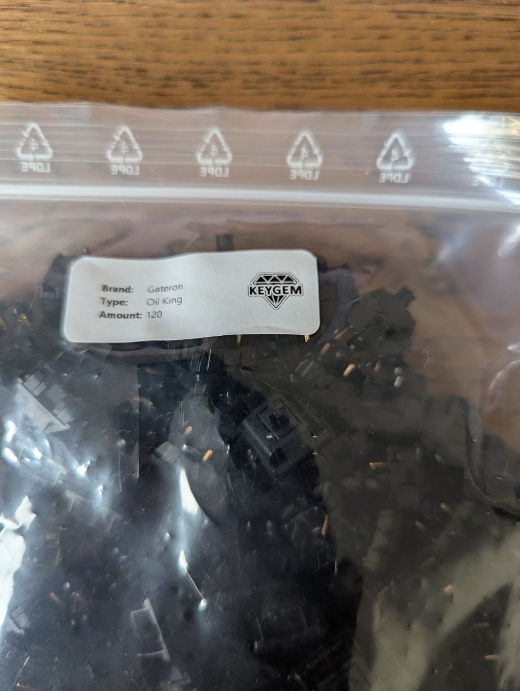 Gateron Oil King Switches (120 Stück) (Neu und originalverpackt) in ...