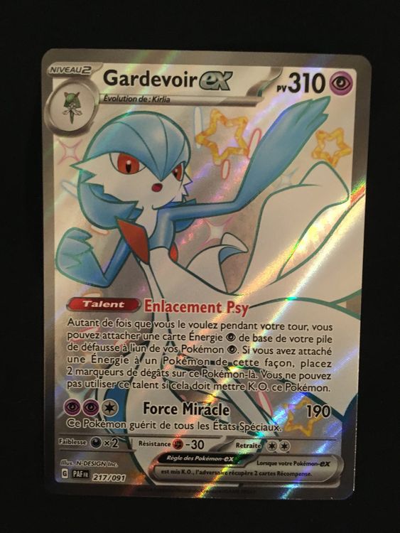 Pokémon Destinée de Paldea: Gardevoir Ex 217/091 FR dès 1.- | Kaufen ...