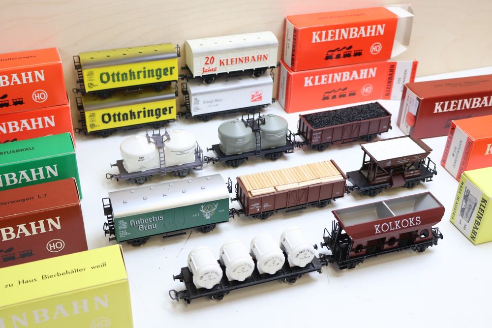 Kleinbahn 12 x Güterwagen - H0 teils schöne Modelle | Kaufen auf Ricardo