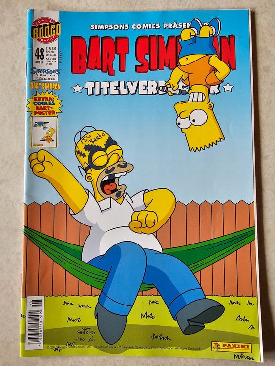 Bart Simpson #48 Titelverteidiger | Kaufen auf Ricardo