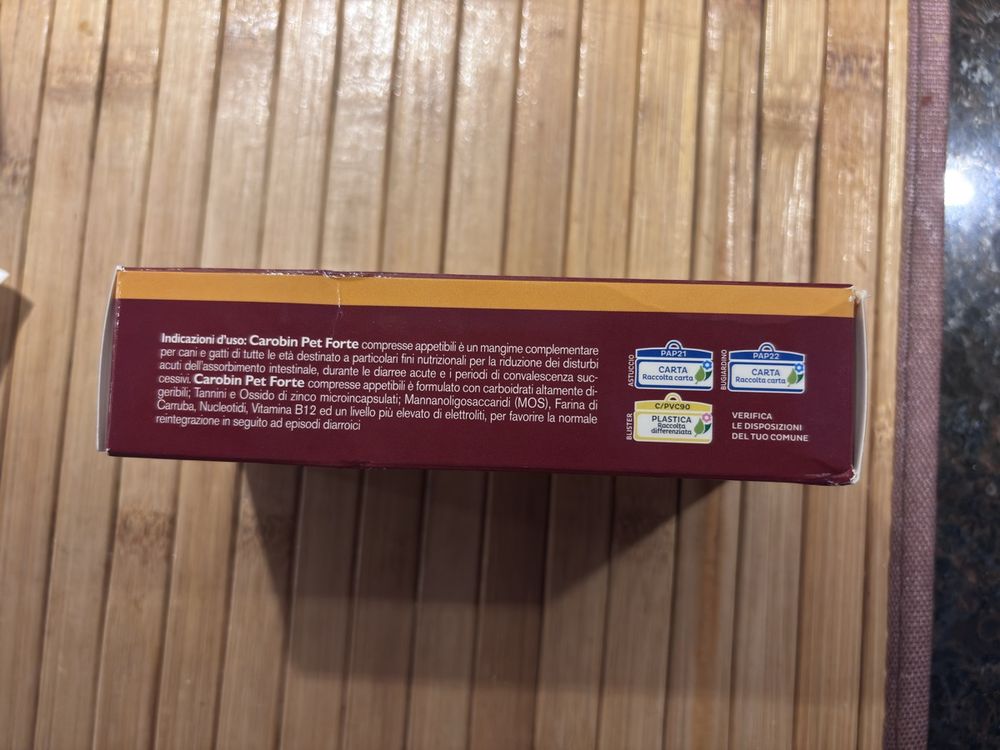 NEW Carobin Pet FORTE - Diarrhea Supplement cat-dog (Neu (gemäss ...