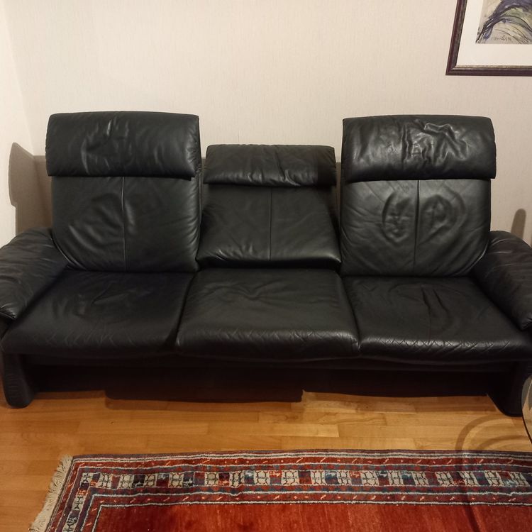 Pfister Echt Leder 3er Sofa | Kaufen auf Ricardo