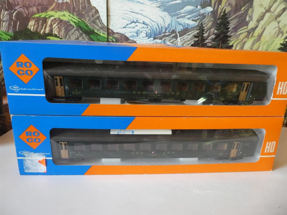 Roco 4238 2 SBB Personenwagen H0 GL | Kaufen auf Ricardo