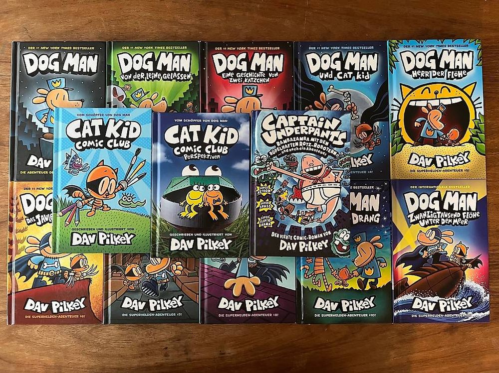 Dog Man Sammlung (Gebraucht) in Gockhausen für CHF 70 – mit Lieferung auf Ricardo kaufen