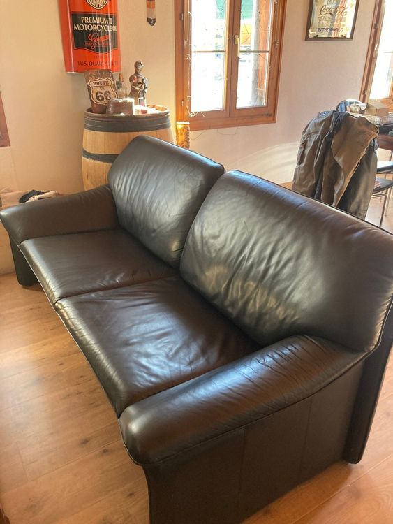 2er Sofa Leder | Kaufen auf Ricardo