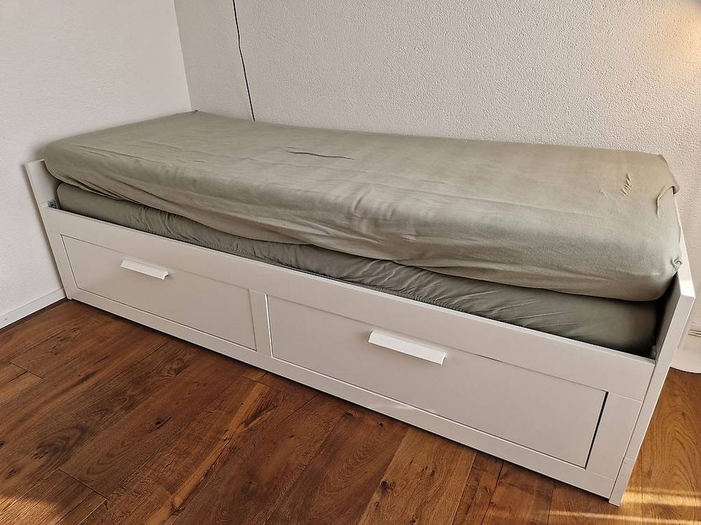 BRIMNES IKEA Bett, ausziehbar, mit 2 Schubladen (Gebraucht) in Brütten ...