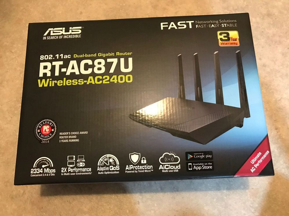 ASUS RT-AC87U (Gebraucht) in Zuchwil für CHF 61 – mit Lieferung auf ...