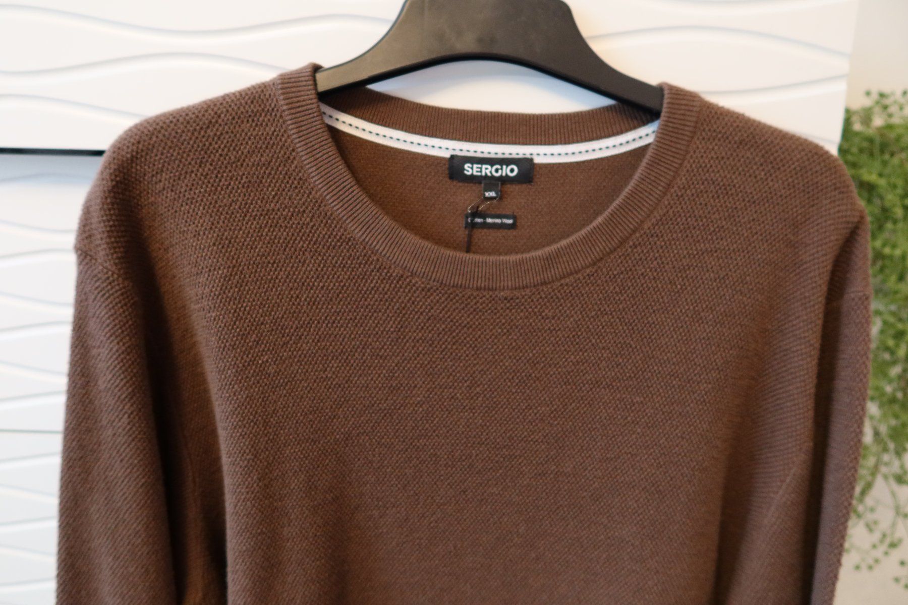 Herrenpullover von SERGIO, Grösse XXL, mit Merinowolle - NEU (Neu und ...