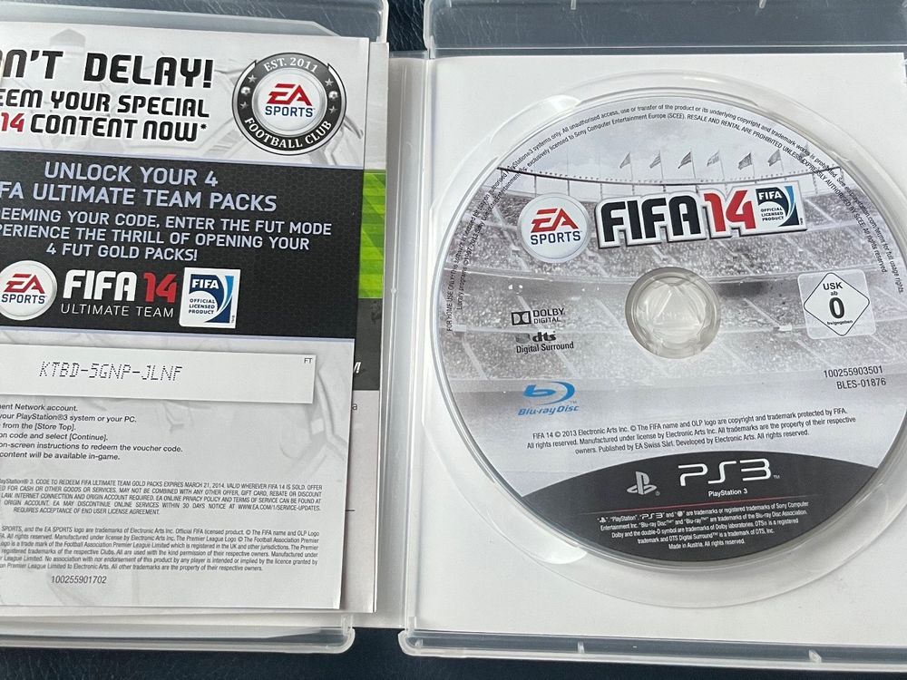Fifa 14 Playstation 3 | Kaufen auf Ricardo