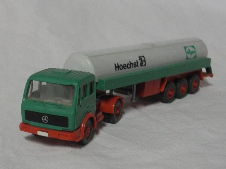 WIKING MERCEDES TANKWAGEN HOECHST FRIGEN 1:87 UNBESPIELT (Neu (gemäss ...