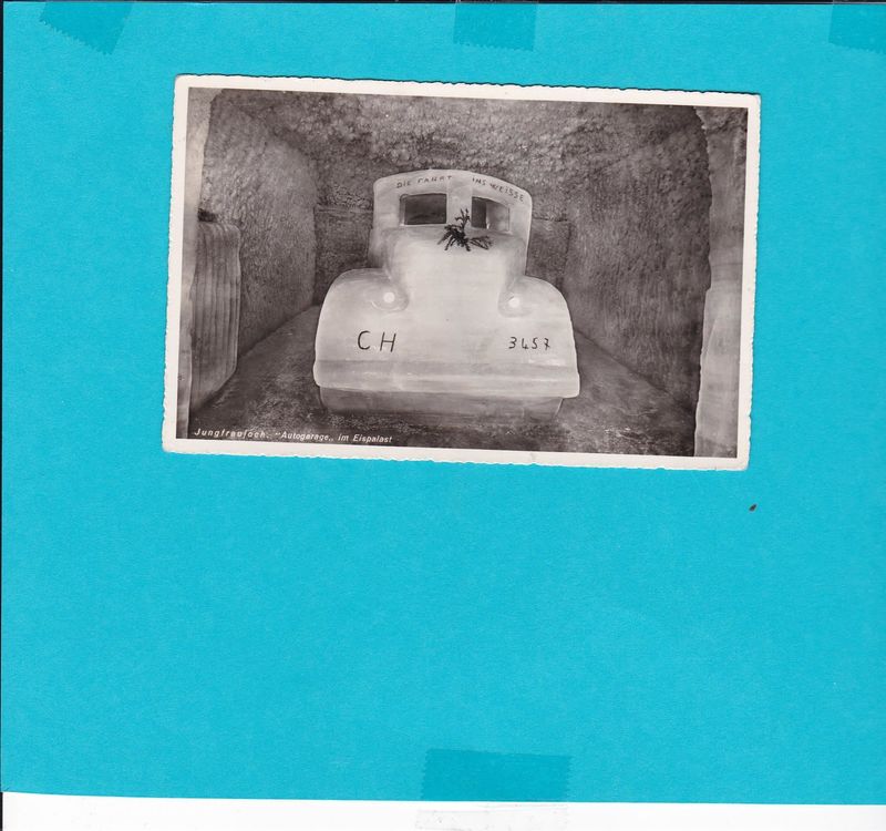 Jungfraujoch-"Autogarage" im Eispalast | Kaufen auf Ricardo