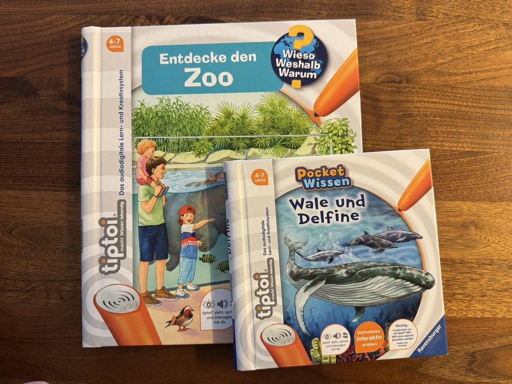tiptoi® Book Discover The Zoo, Wale und Delfine (Gebraucht) in ...
